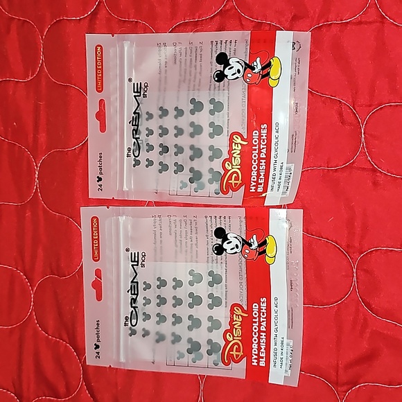 Disney | Skincare | 2 Packages Disney Mickey Mouse Blemish Patches 48 ...